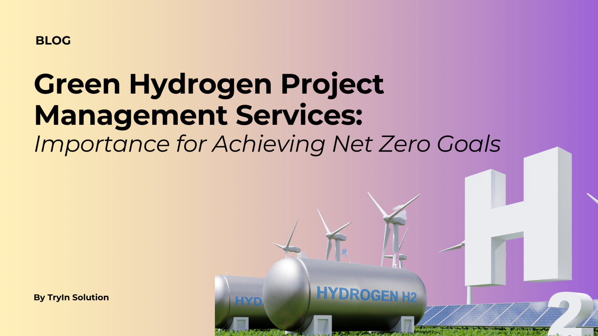 Green Hydrogen Project Management Services: Importance for Achieving ...